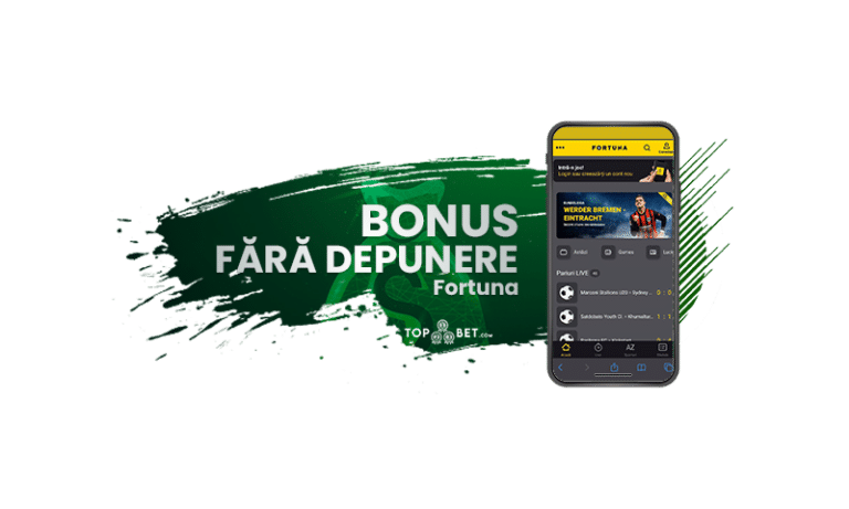 Fortuna Bet Pariuri Sportive - Online Bonus 500 RON în 2025